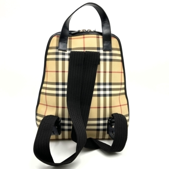 Burberry | Bags | Burberry Rucksack Black Check Daypack Nova Tan | Poshmark